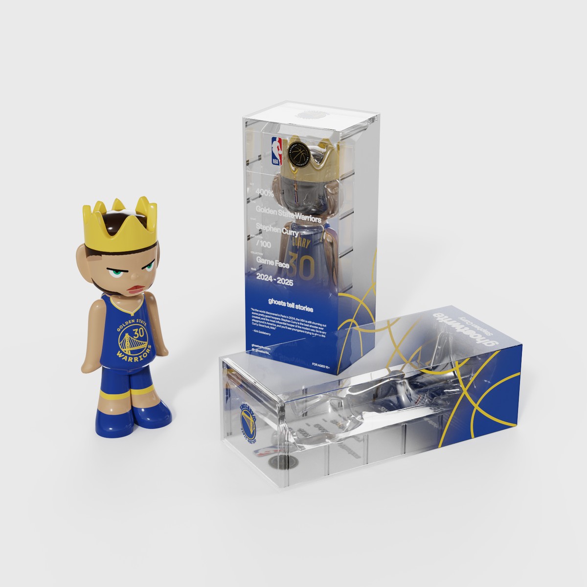 NBA "Game Face (2025)" 400% (2025) - ghostwrite