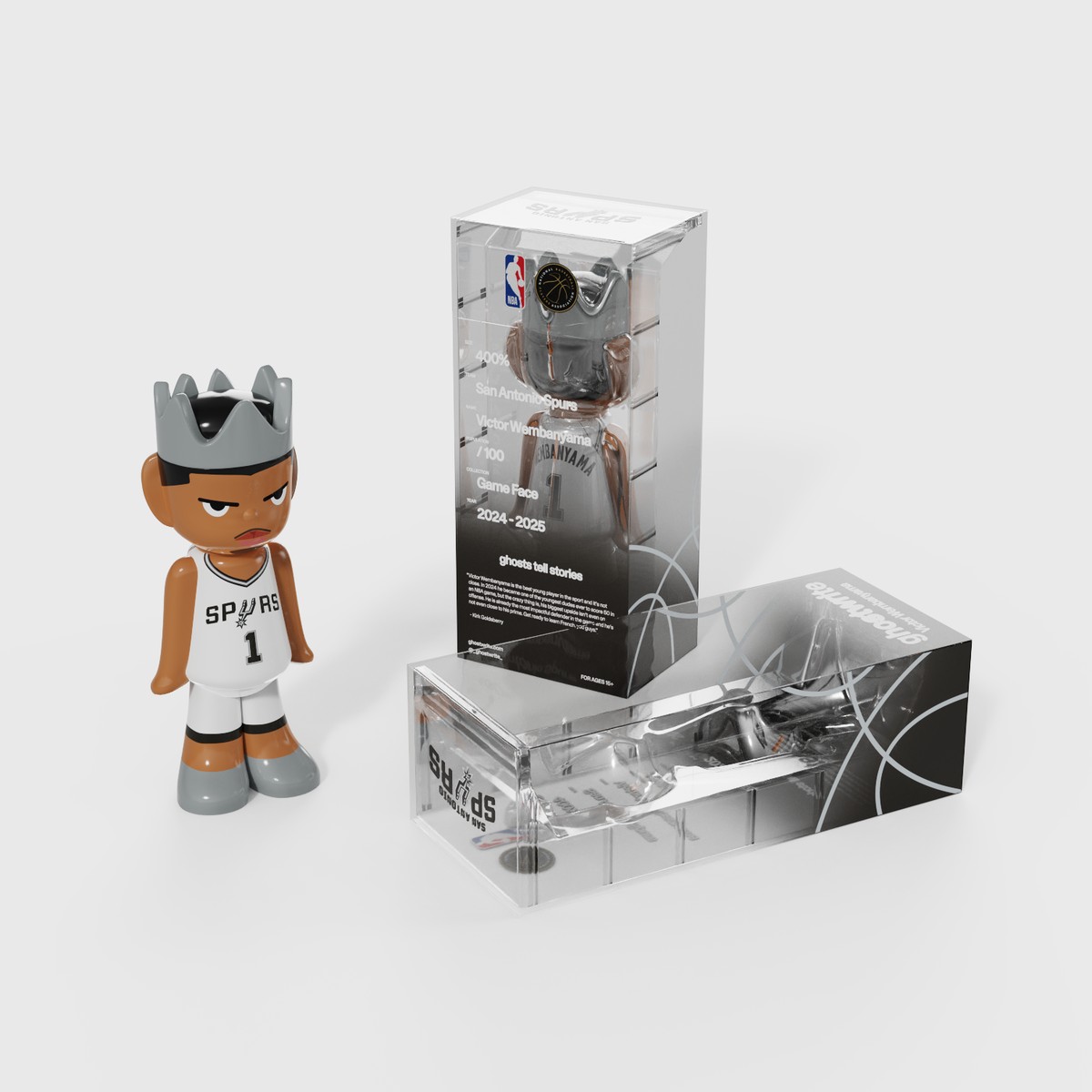 NBA "Game Face (2025)" 400% (2025) - ghostwrite