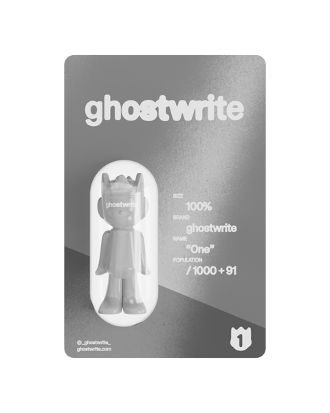 ghostwrite: collectible toys that matter in culture