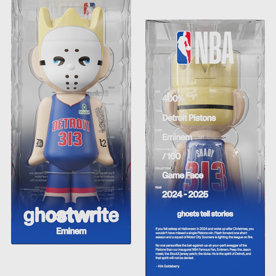 NBA "Eminem" 400% (2025) - ghostwrite