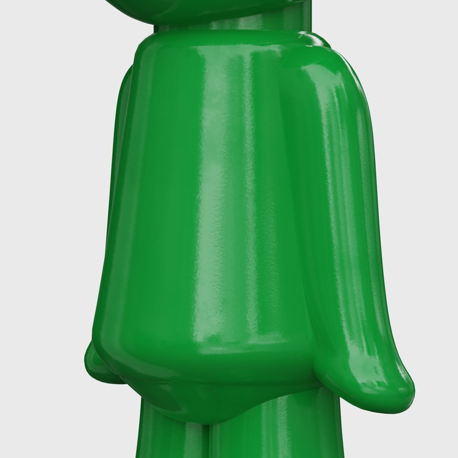 ghostwrite "Schrödinger's ghost: Sunday Green" 400% (2025) - ghostwrite