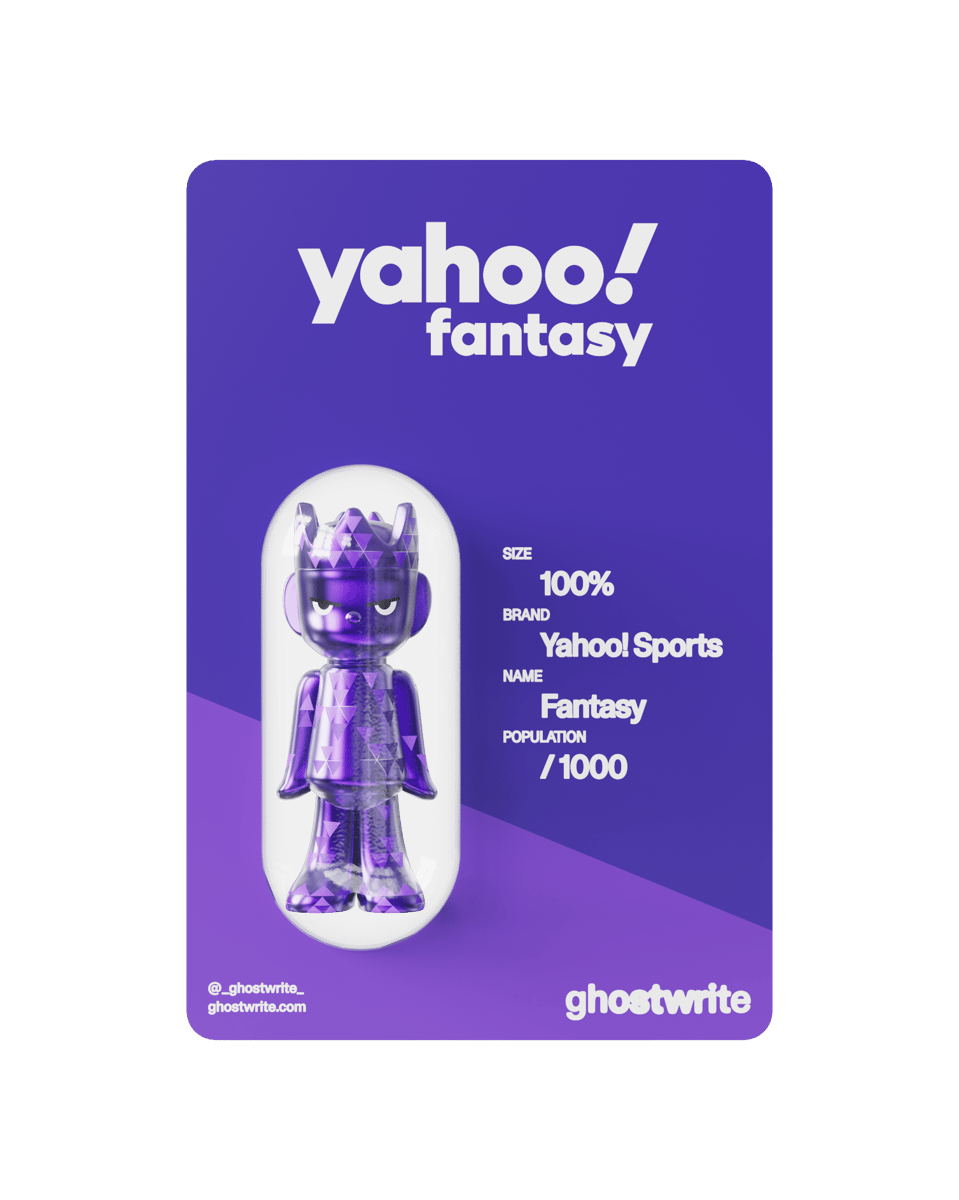 Yahoo "Fantasy" 100% (2025) - ghostwrite